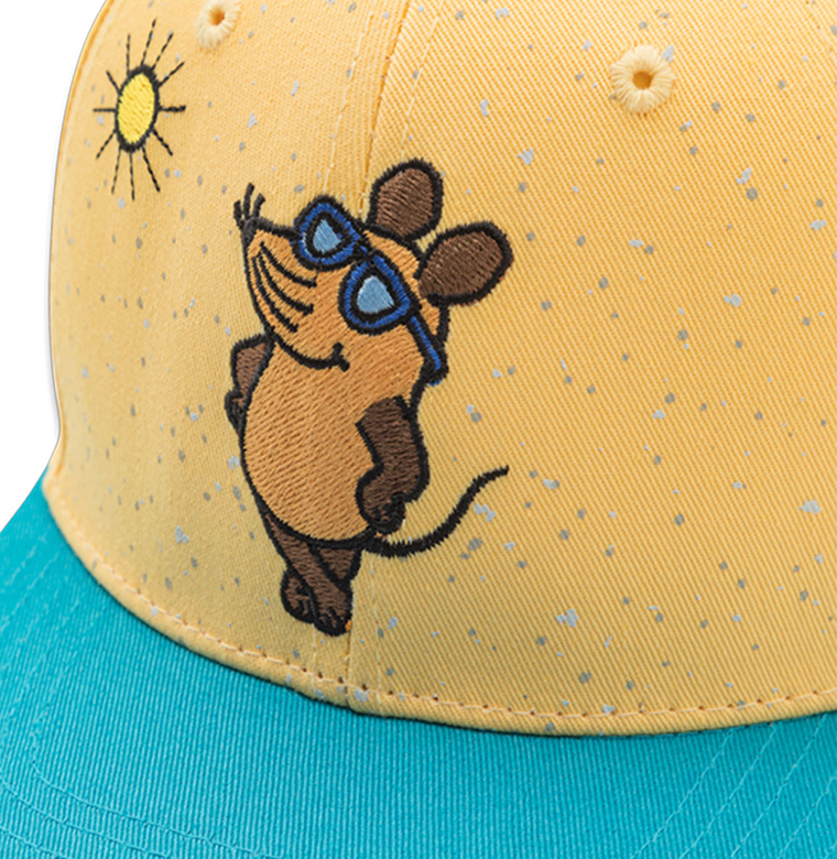 b2b.logoshirt.de - Maus - On The Beach - Snapback Cap Kids koaa - coloured